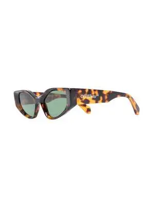 Off-White Memphis Cat-eye Sunglasses - Brown