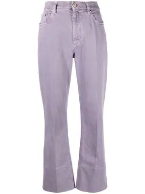 Brunello Cucinelli Pressed-crease Loose-fit Jeans