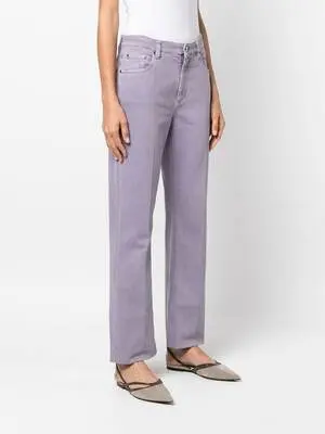 Brunello Cucinelli Pressed-crease Loose-fit Jeans