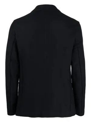 Harris Wharf London Notched-lapels Single-breasted Blazer - Blue