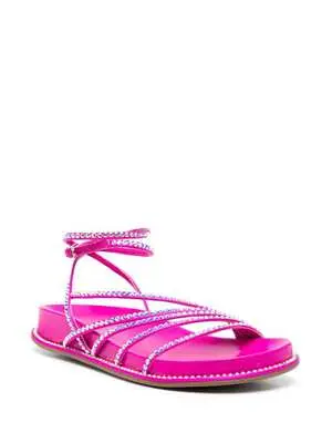 LE SILLA Crystal-embellished Sandals - Pink