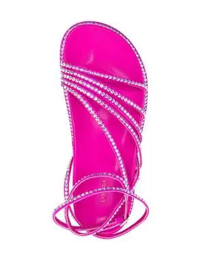 LE SILLA Crystal-embellished Sandals - Pink
