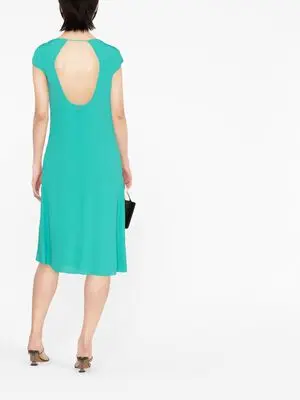 Patrizia Pepe Short-sleeve Cut-out Dress