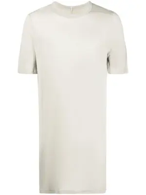Rick Owens Crew Neck Long-length T-shirt - Neutrals