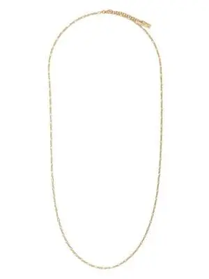 Saint Laurent Logo Chain Necklace - Gold