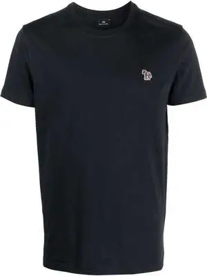 Paul Smith Plain Cotton T-shirt - Blue