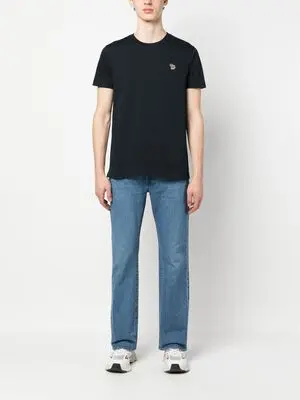 Paul Smith Plain Cotton T-shirt - Blue