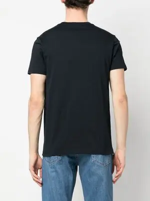 Paul Smith Plain Cotton T-shirt - Blue