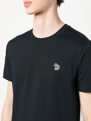 Paul Smith Plain Cotton T-shirt - Blue