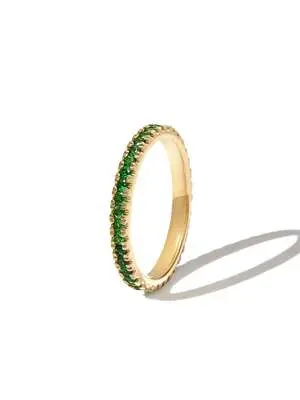 ROXANNE FIRST 14kt Yellow Garnet Eternity Ring