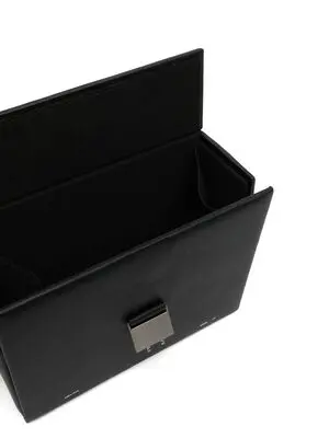 HELIOT EMIL Box Leather Shoulder Bag