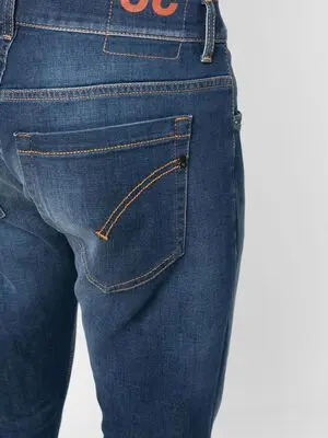 DONDUP Mid-rise Straight-leg Jeans - Blue