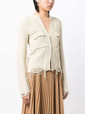 JNBY Cropped Cardigan - Neutrals
