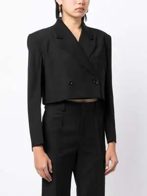 JNBY Cropped Double-breasted Blazer
