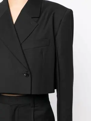 JNBY Cropped Double-breasted Blazer