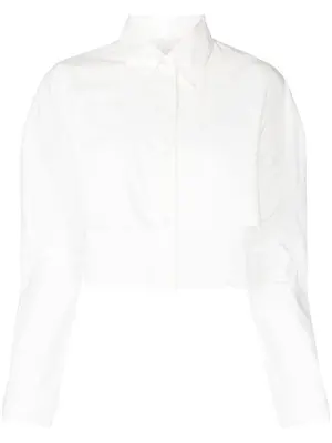JNBY Cropped Cotton Shirt