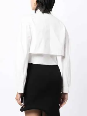 JNBY Cropped Cotton Shirt