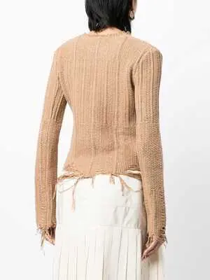 JNBY Cropped Cardigan - Brown
