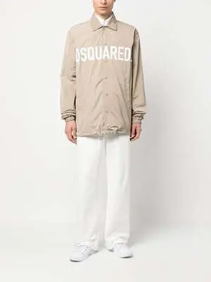Dsquared2 Logo-print Light Jacket - Neutrals