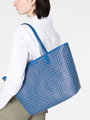 Tory Burch Basketweave-pattern Tote Bag
