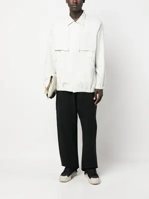 Y3 Concealed Front-fastening Jacket