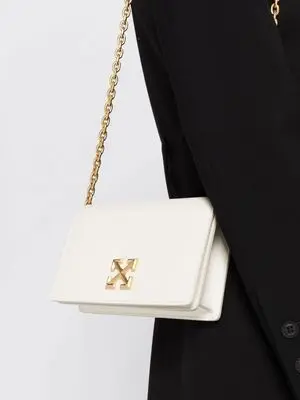 Off-White Jitney 0.5 Leather Shoulder Bag