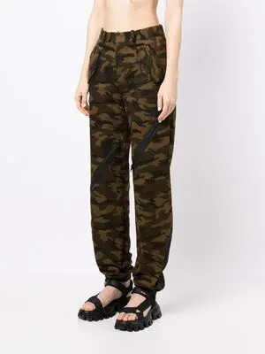 Monse Camouflage Zip-detail Trousers