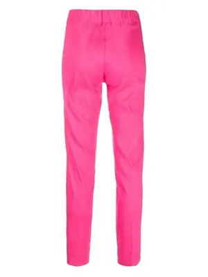 D.exterior Elasticated-waist Slim-cut Leggings