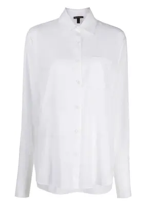 Kiki De Montparnasse Girlfriend Long-sleeved Shirt - White