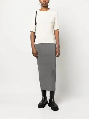 THOM KROM Decorative-stitching T-shirt