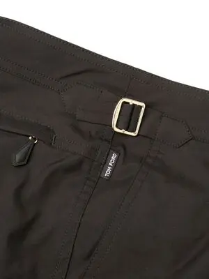 TOM FORD Side-buckle Swim Shorts - Black