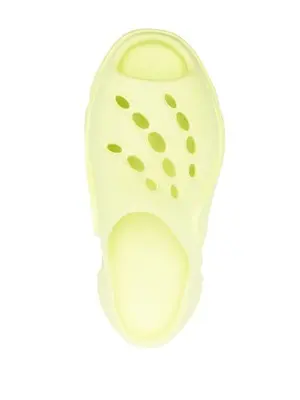 Adidas Logo-embossed Perforated Clogs - Yellow