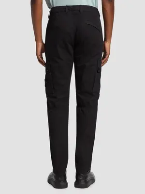 Stone Island Slim-fit Cotton Cargo Pants