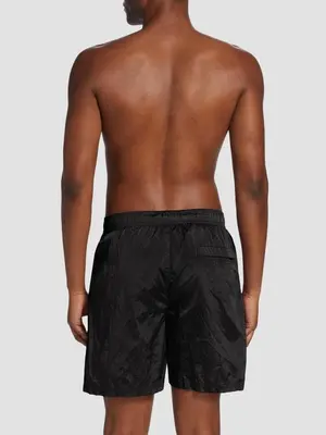 Stone Island Logo Swim Shorts