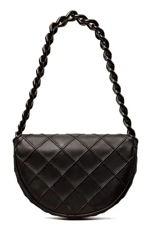 Tory Burch Mini Fleming Soft Crescent Shoulder Bag