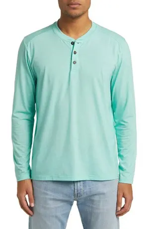 FAIR HARBOR The Seabreeze Performance Long Sleeve Henley