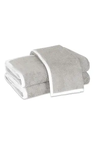 MATOUK Enzo Guest Towel Pearl/ White