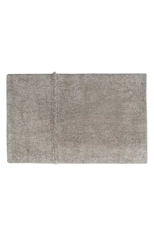 LORENA CANALS Tundra Woolable Washable Wool Rug - Blended Sheep Grey