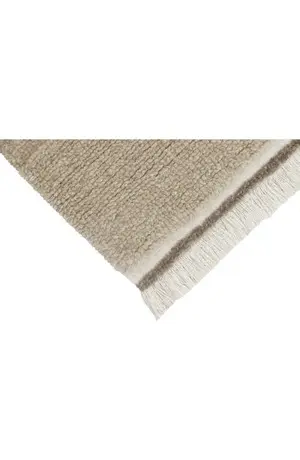 LORENA CANALS Steppe Woolable Washable Wool Rug - Sheep Beige