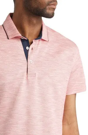 Rodd & Gunn Chalford Tipped Polo - Lava