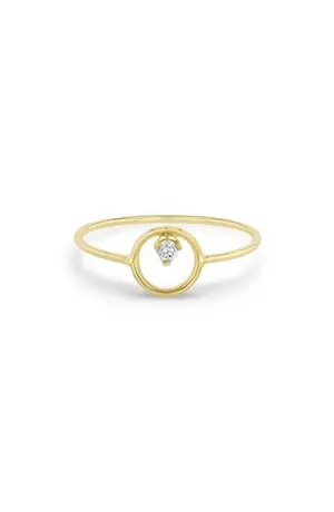 Zoe Chicco 14k Gold Diamond Ring - 14k Yellow Gold