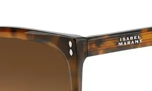 Isabel Marant 57mm Gradient Square Sunglasses - Havana/brown Gradient