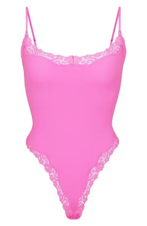 SKIMS Lace Trim Bodysuit