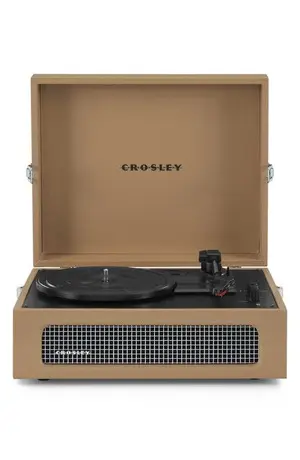 CROSLEY Voyager Record Player Brown Tones