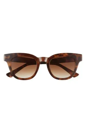 AIRE 50mm D-frame Sunglasses - Tort/brown Grad