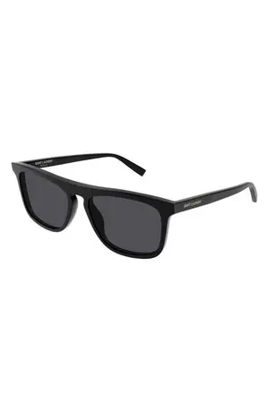 Men's Saint Laurent Black Eyewear