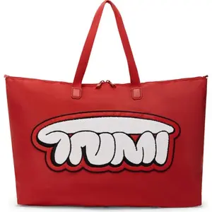 Tumi Voyageur Packable Nylon Tote - Tumi Red