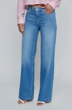 L'Agence Clayton Wide-leg Jeans - Getty