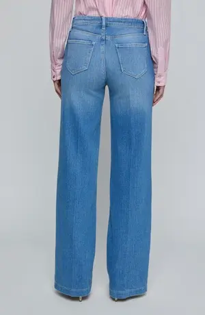 L'AGENCE Clayton Wide-leg Jeans