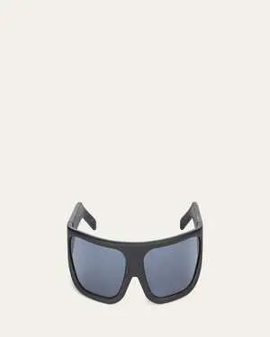 Rick Owens Davis Wrap Acetate Sunglasses
